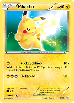 Pikachu | BW—Promo | Sammelkarten-Datenbank | Pokemon.de
