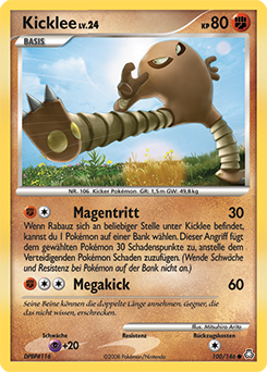 Kicklee | 151 | Sammelkarten-Datenbank | Pokemon.de