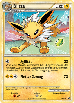 Blitza | HS-Unerschrocken | Sammelkarten-Datenbank | Pokemon.de