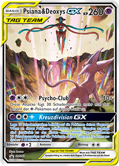 Psiana & Deoxys-GX | Promokarten | Sammelkarten-Datenbank | Pokemon.de