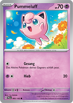 Pummeluff | Entwicklungen in Paldea | Sammelkarten-Datenbank | Pokemon.de