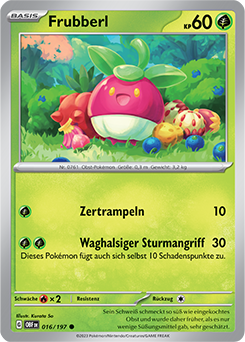 Frubberl | Obsidianflammen | Sammelkarten-Datenbank | Pokemon.de