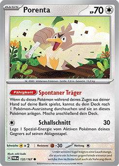 Porenta | Maskerade im Zwielicht | Sammelkarten-Datenbank | Pokemon.de