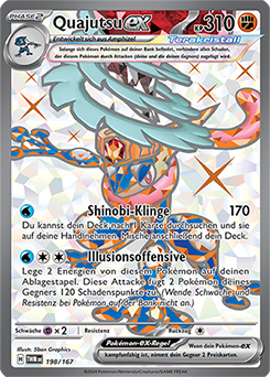 Quajutsu-ex | Maskerade im Zwielicht | Sammelkarten-Datenbank | Pokemon.de