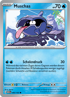 Muschas | 151 | Sammelkarten-Datenbank | Pokemon.de