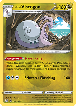 Hisui Viscogon | Verlorener Ursprung | Sammelkarten-Datenbank | Pokemon.de
