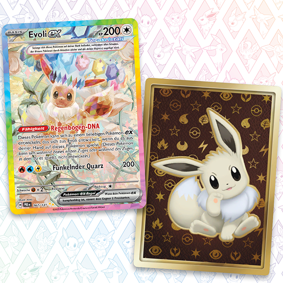 Evoli ist der Sieger des Pokémon-Sammelkartenspiel-Live-Events „Evolis ...