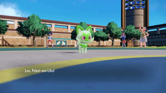 Erhalte Likos Felori in Pokémon Karmesin oder Pokémon Purpur als ...
