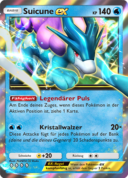 Ein massiver Auflauf von Wasser-Pokémon in Pokémon-Sammelkartenspiel ...