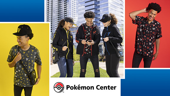 Get Pokémon GO Team Shirts, Hats, Hoodies, and Bags at the Pokémon ...