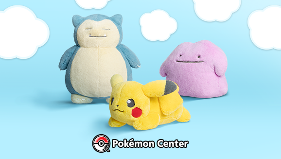 Meet New Comfy Friends Plush at the Pokémon Center UK | Pokemon.com