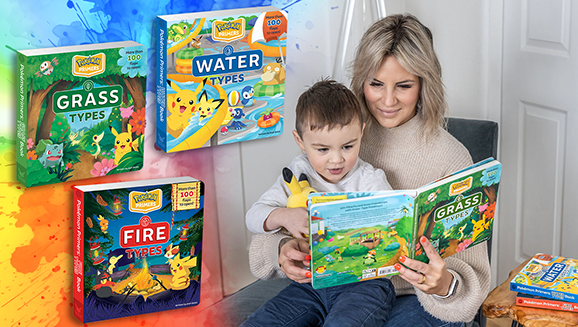 Raise a Reader with New Pokémon Primers | Pokemon.com