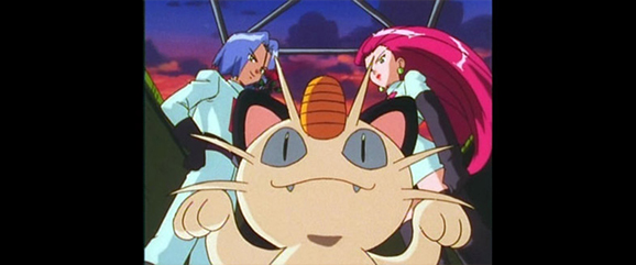 Meowth Pokemon Team Rocket