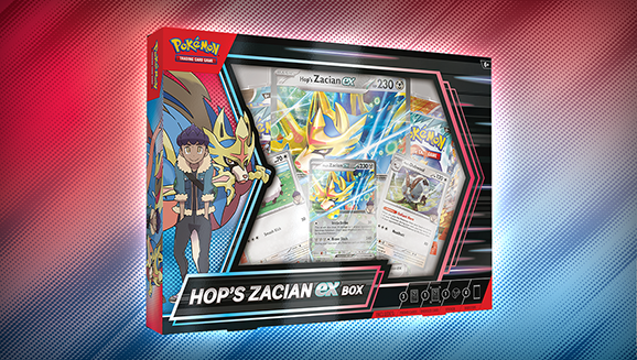 Pokémon TCG: Hop’s Zacian ex Box | Pokemon.com