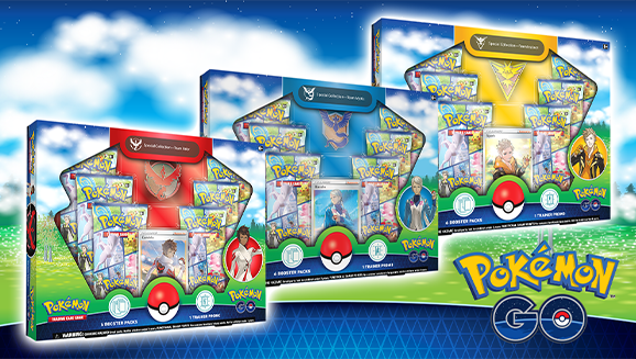 Pokémon TCG: Pokémon GO Special Collection—Team Instinct / Team Mystic ...