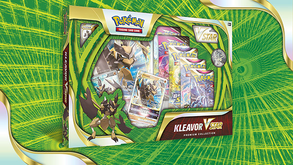 Pokémon TCG: Kleavor VSTAR Premium Collection | Pokemon.com