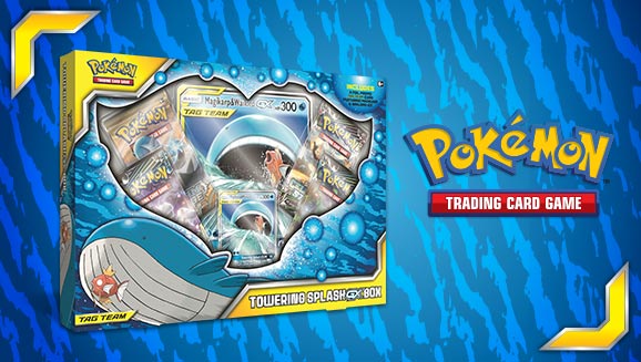 Pokémon TCG: Towering Splash-GX Box | Pokemon.com