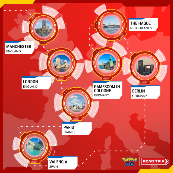 Catch the Pokémon GO Road Trip Across Europe This Summer | Pokemon.com