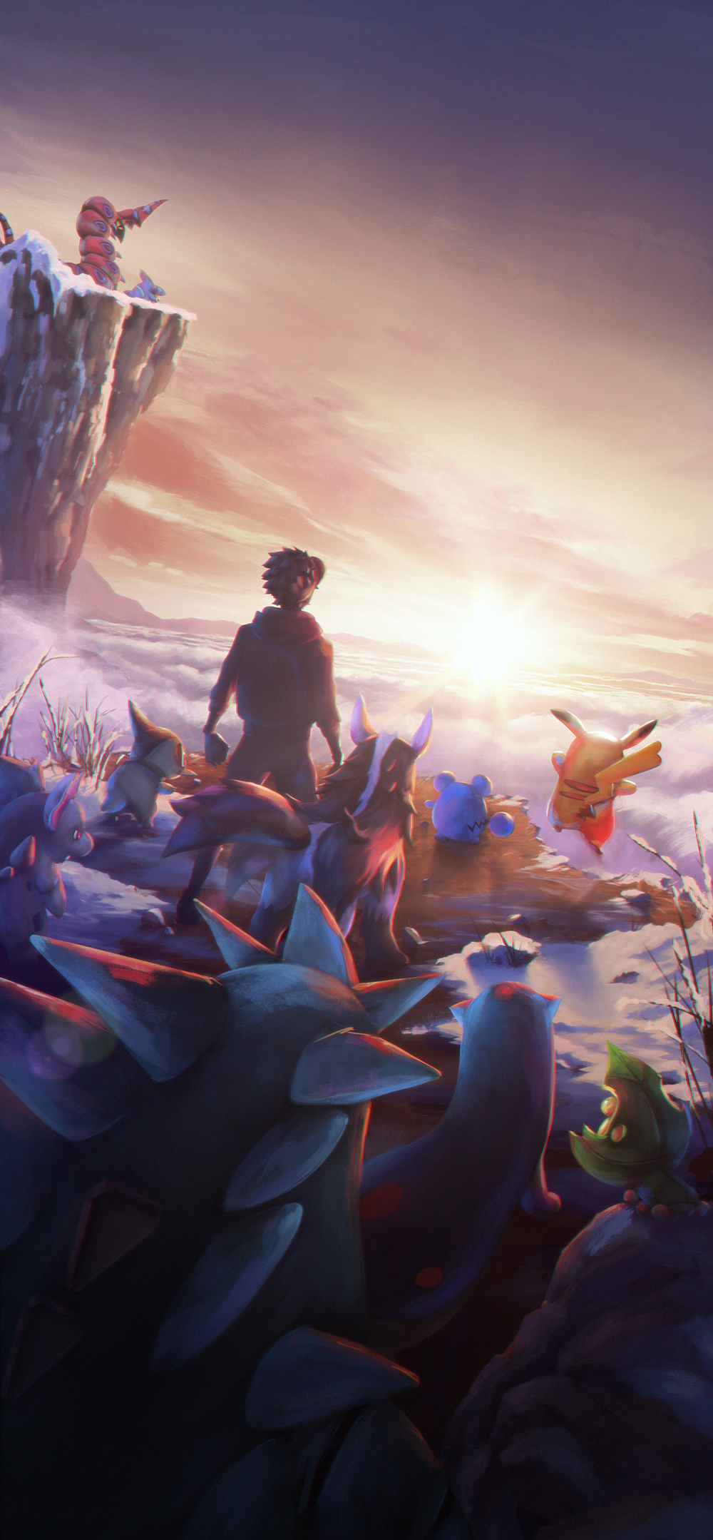 Interviews with the Artists of Pokémon GO Startup Screens | Pokemon.com