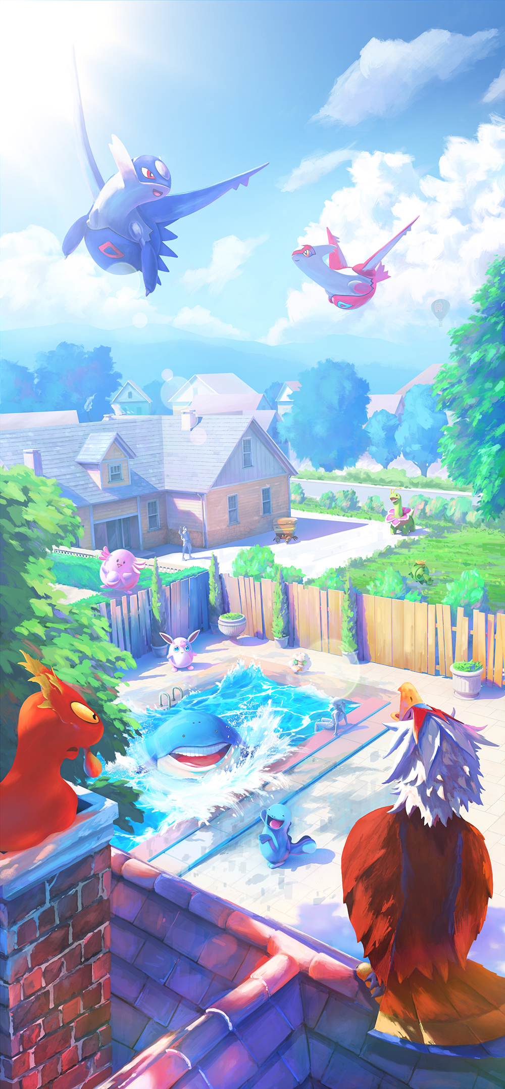 Interviews with the Artists of Pokémon GO Startup Screens | Pokemon.com