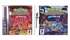 Pokémon Mystery Dungeon: Red Rescue Team and Pokémon Mystery Dungeon ...