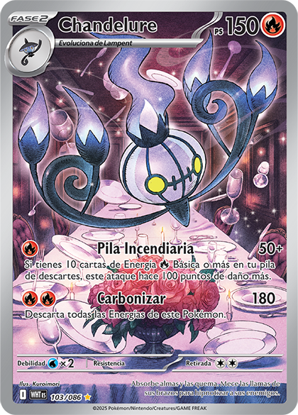 Las ilustraciones de las expansiones Escarlata y Púrpura-Fulgor Negro y ...