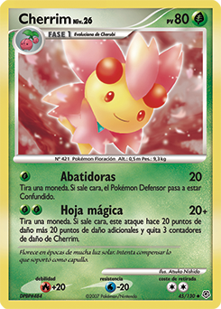 Cherrim | Diamante & Perla | Base de datos de cartas de JCC | Pokemon.es