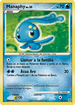 Manaphy | Diamante & Perla | Base de datos de cartas de JCC | Pokemon.es