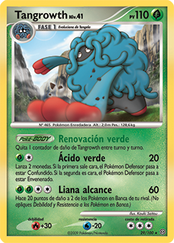 Tangrowth | Frente Tormentoso | Base de datos de cartas de JCC ...
