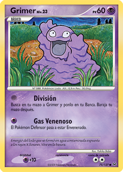 Grimer | Platino | Base de datos de cartas de JCC | Pokemon.es