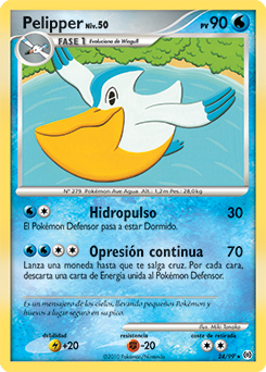 Pelipper | Platinum Arceus | Base de datos de cartas de JCC | Pokemon.es