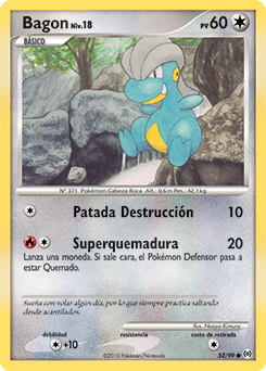 Bagon | Platinum Arceus | Base de datos de cartas de JCC | Pokemon.es