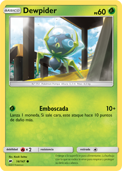 Dewpider | Pokédex