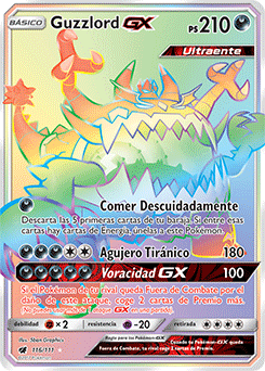 Guzzlord-GX | Invasión Carmesí | Base de datos de cartas de JCC ...