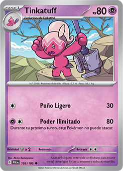 Tinkatuff | Pokédex