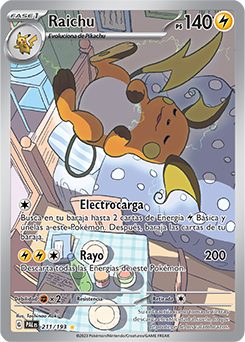 Raichu | Evoluciones en Paldea | Base de datos de cartas de JCC ...