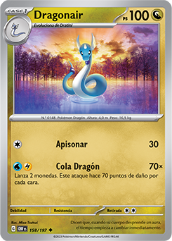 Dragonair | Llamas Obsidianas | Base de datos de cartas de JCC | Pokemon.es