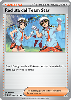 Recluta del Team Star | Llamas Obsidianas | Base de datos de cartas de JCC | Pokemon.com