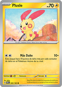 Plusle | Brecha Paradójica | Base de datos de cartas de JCC | Pokemon.com
