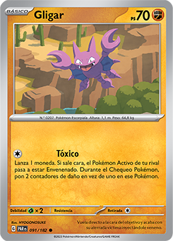 Gligar | Brecha Paradójica | Base de datos de cartas de JCC | Pokemon.es
