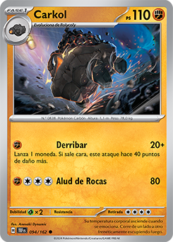 Carkol | Pokédex