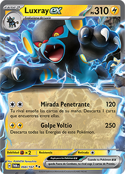 Luxray ex | Mascarada Crepuscular | Base de datos de cartas de JCC ...