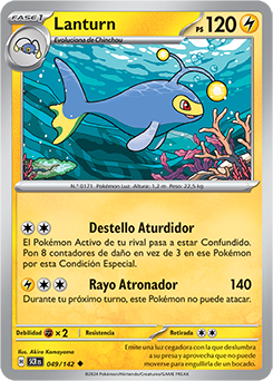 Lanturn | Corona Astral | Base de datos de cartas de JCC | Pokemon.es