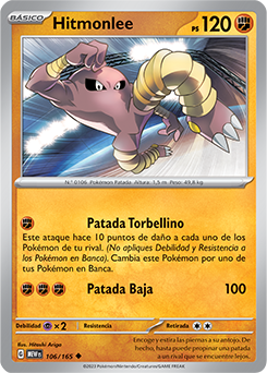 Hitmonlee | 151 | Base de datos de cartas de JCC | Pokemon.es