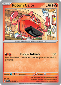 Rotom Calor | Destinos de Paldea | Base de datos de cartas de JCC ...