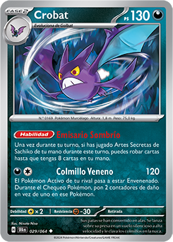 Crobat | Fábula Sombría | Base de datos de cartas de JCC | Pokemon.es