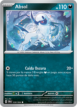 Absol | Fábula Sombría | Base de datos de cartas de JCC | Pokemon.es