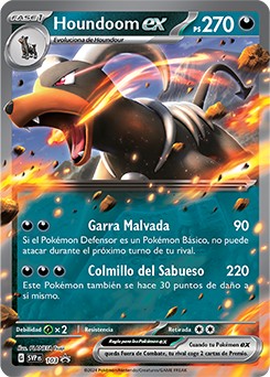 Houndoom ex | Escarlata y Púrpura-Cartas promo | Base de datos de ...