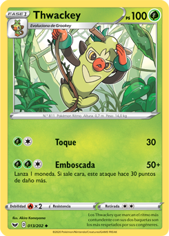 Thwackey | Pokédex