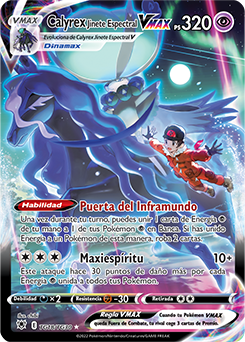 Calyrex Jinete Espectral VMAX | Resplandor Astral: Galería de ...